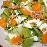 SalaRico mit Mandarinen und Walnüssen - Geschmacksfabrik